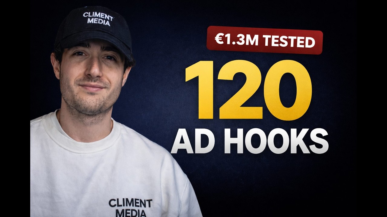 120 B2B SaaS Ad Hooks (From €1.3M+ Spend) — Copy-Paste Hook Vault - YouTube