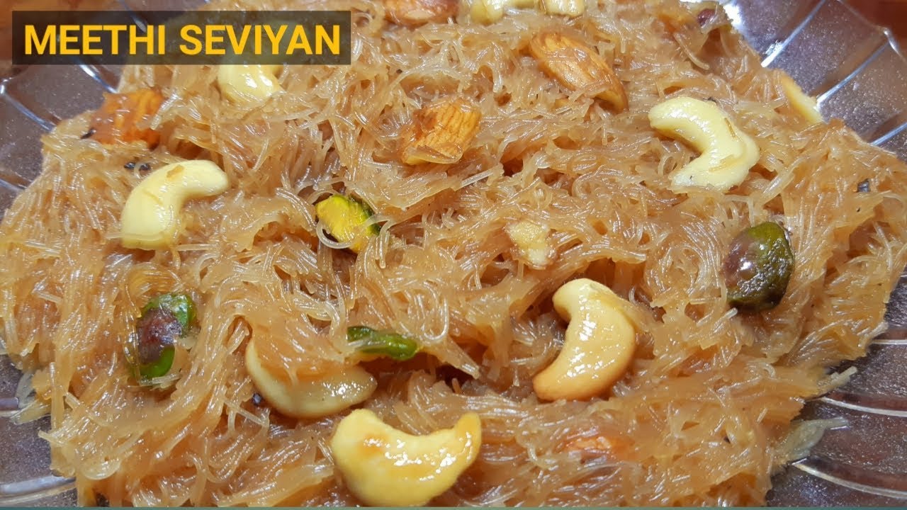 MEETHI SEVIYAN RECIPE | VERMICELLI SWEET RECIPE | DRY SEVAI - YouTube