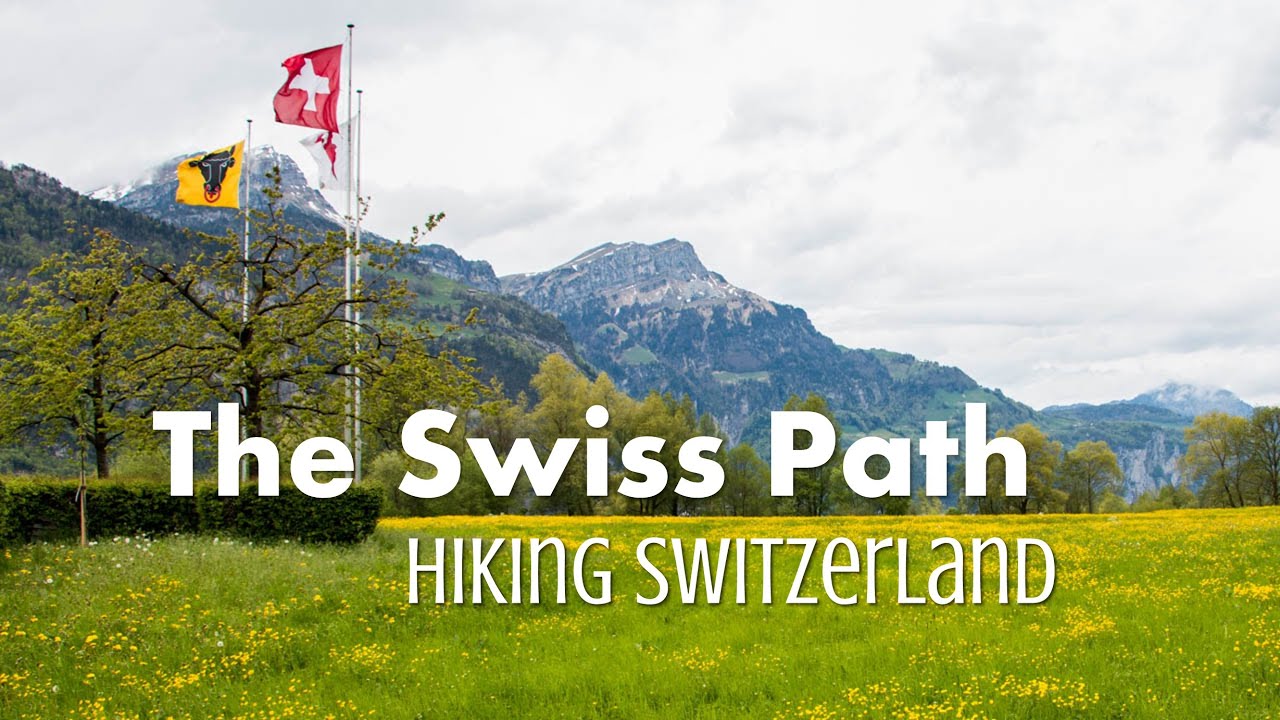 "Swiss Path" trail around Lake Lucerne • Best Hikes Switzerland - YouTube
