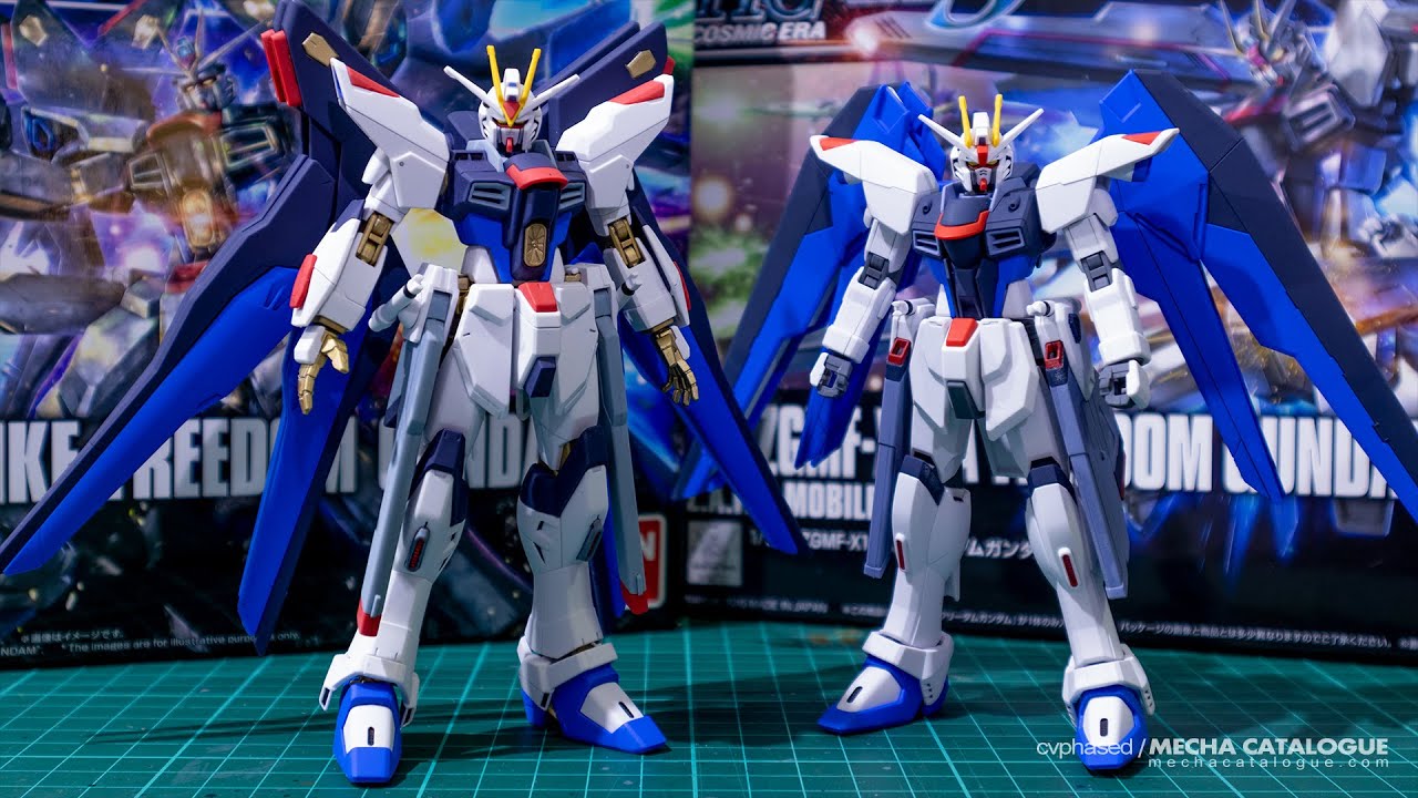 Noob builds a STRIKE FREEDOM GUNDAM HG - The One of fast Gunpla Beat ...