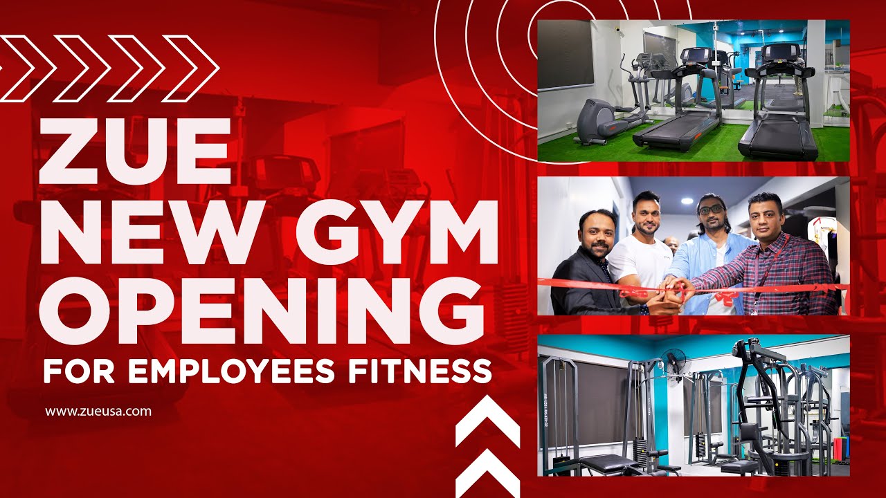 ZUE New GYM inauguration 2023 #zue #fitness #gym #opening # ...
