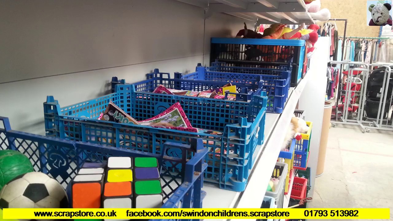 Swindon Scrapstore Walkabout - YouTube