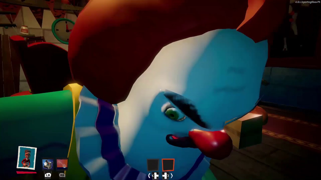 Annie gets super scared in secret neigbour - YouTube