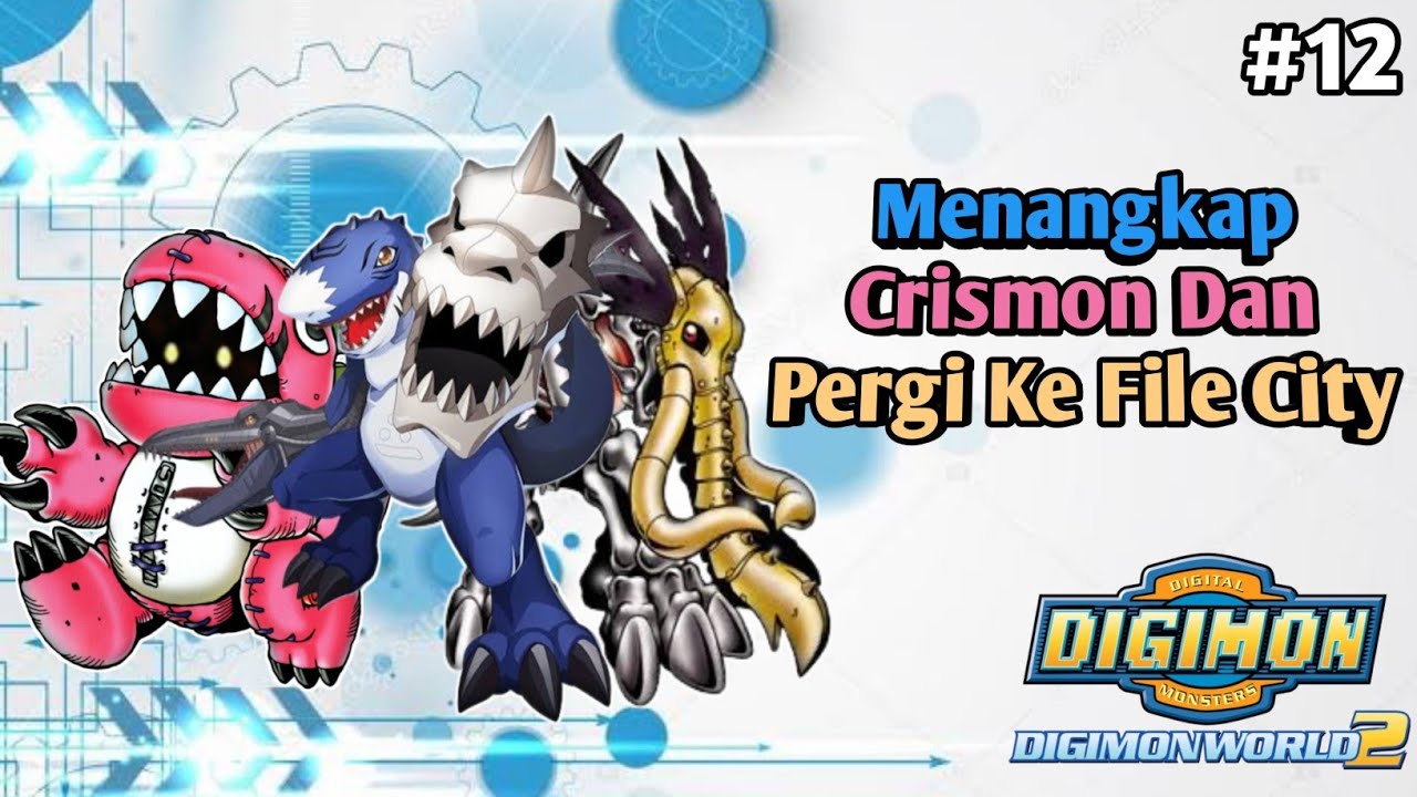 Digimon World 2 Gameplay - Menangkap Crismon Dan Pergi Ke File City #12 ...