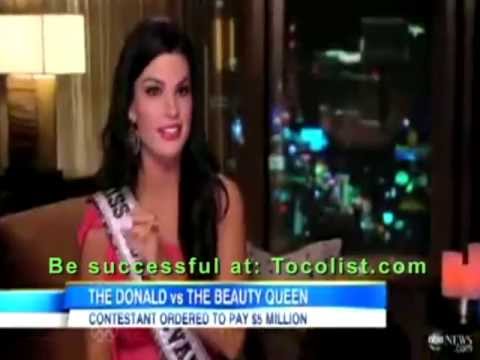 Former beauty queen ordered to pay Donald Trump $5 million -- Miss ...