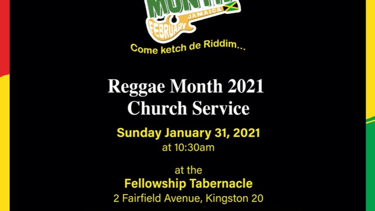 Reggae Month 2021 Church Service - YouTube