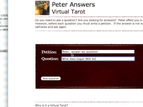 How to do peter answers - YouTube