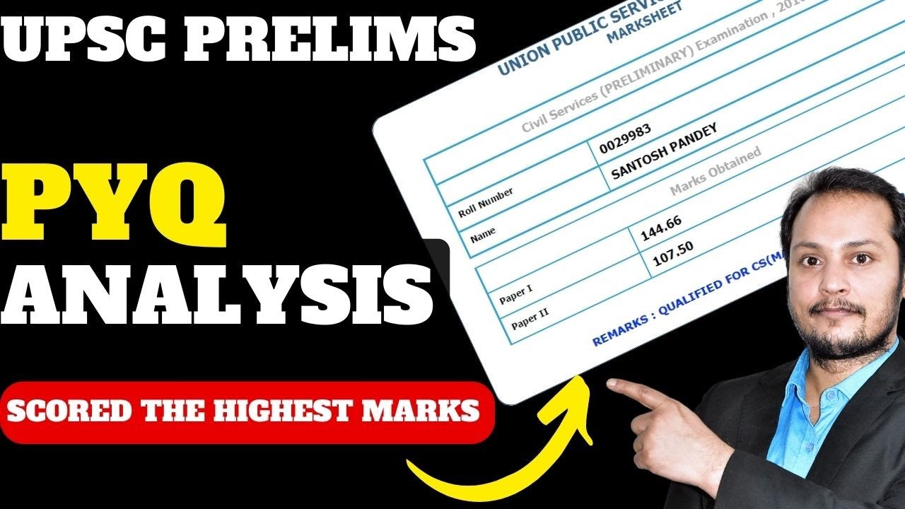 HOW TO ANALYSE UPSC PRELIMS PYQ - YouTube