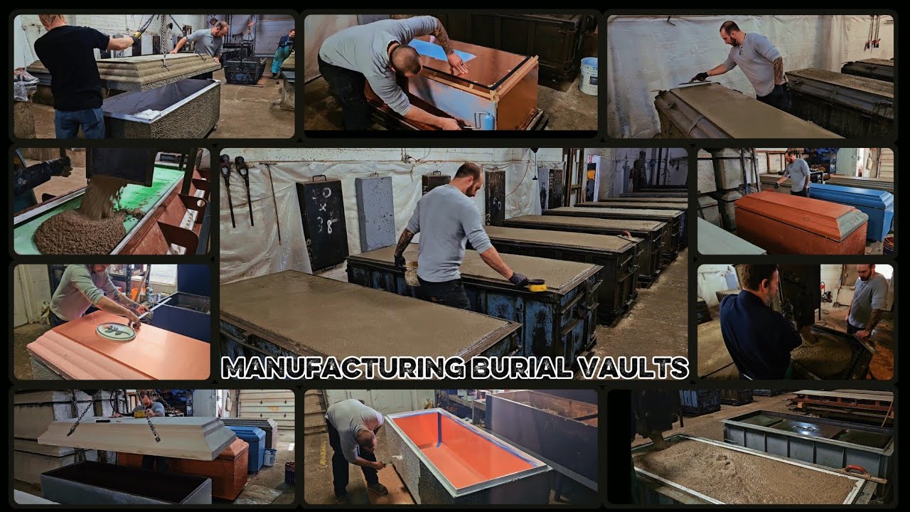 How Are Burial Vaults Manufactured? - YouTube