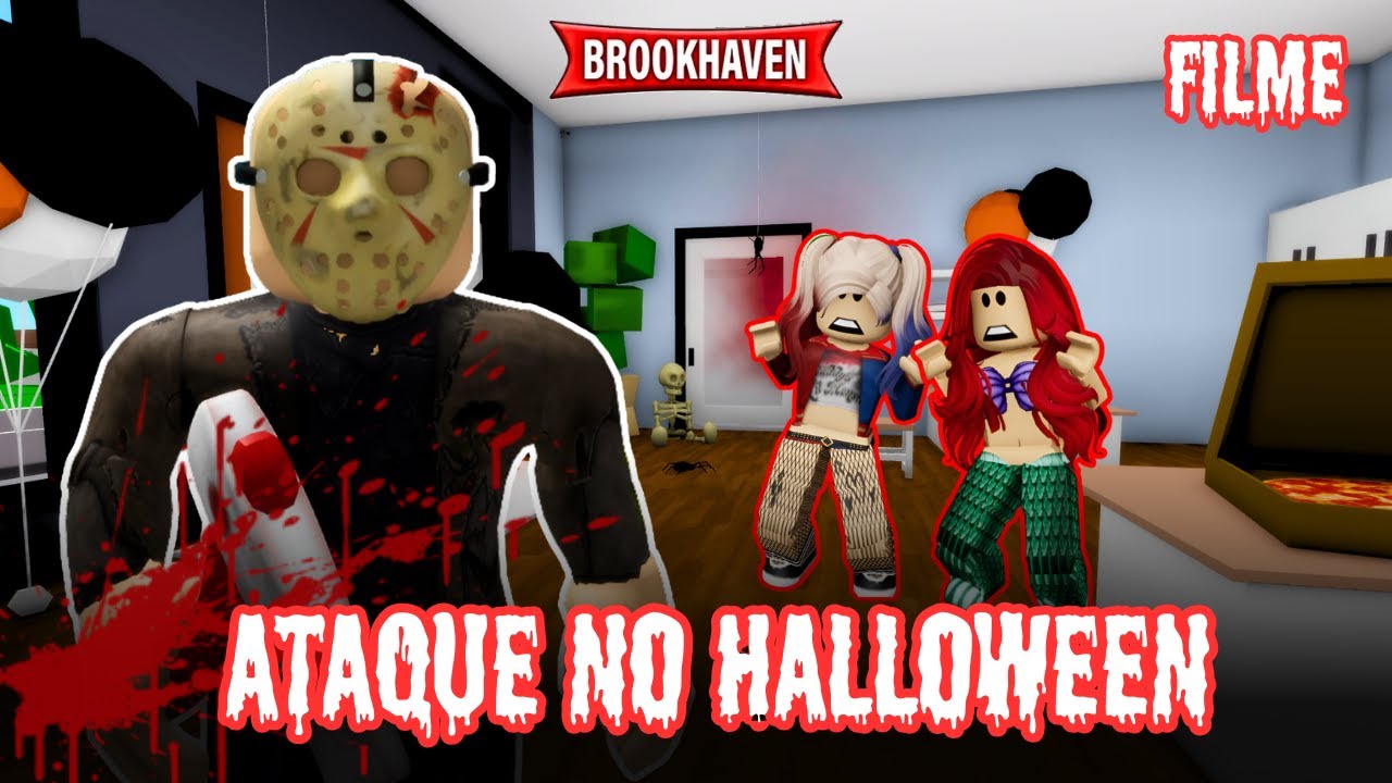 ATAQUE DE HALLOWEEN: O FILME / Historinha RP Roblox Terror #HAUNT - YouTube