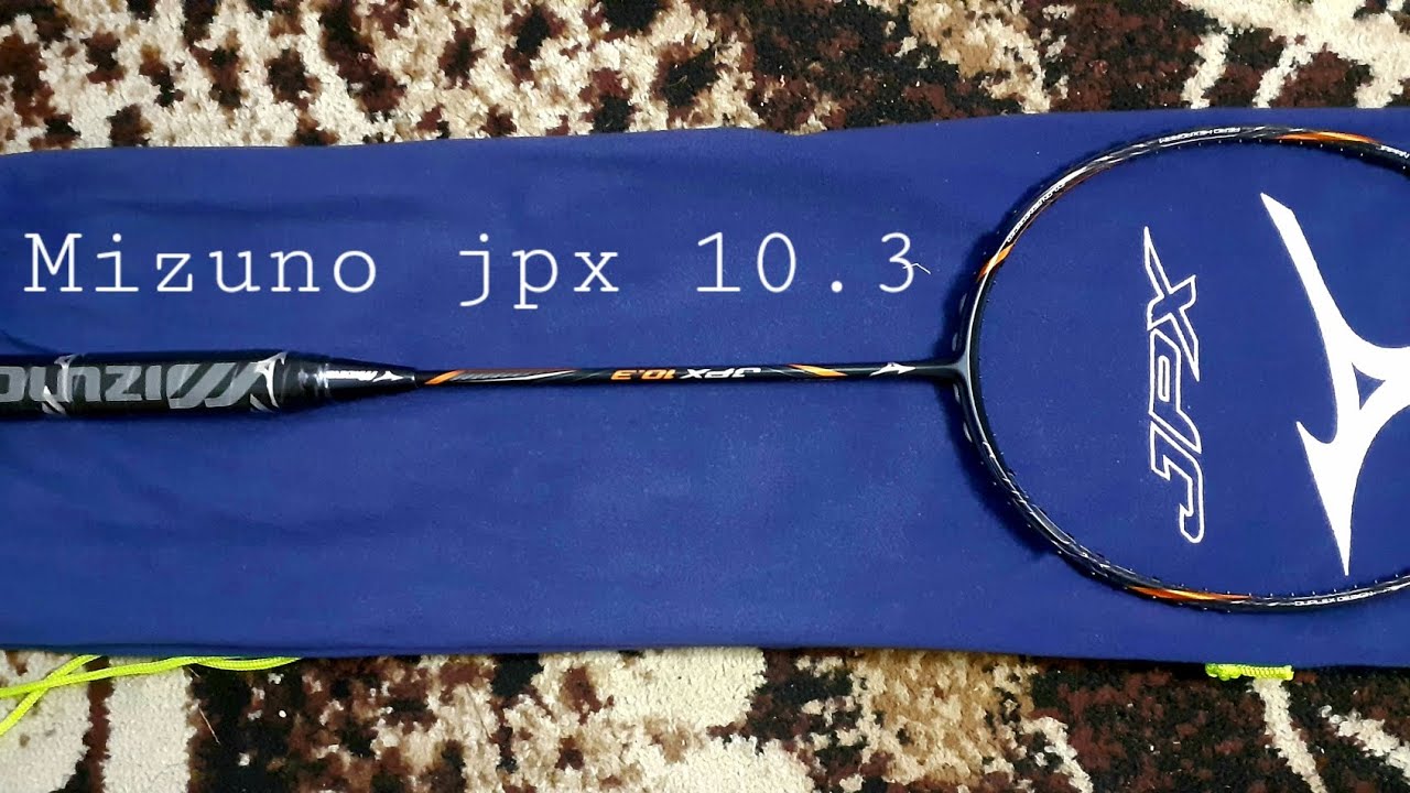 Raket Mizuno JPX 10.3 raket badminton head heavy smash - YouTube