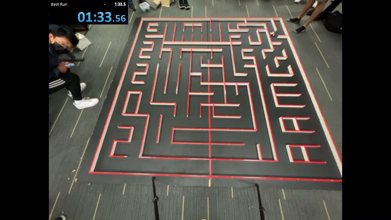 UCLA IEEE All-America Micromouse Competition 2022 - YouTube