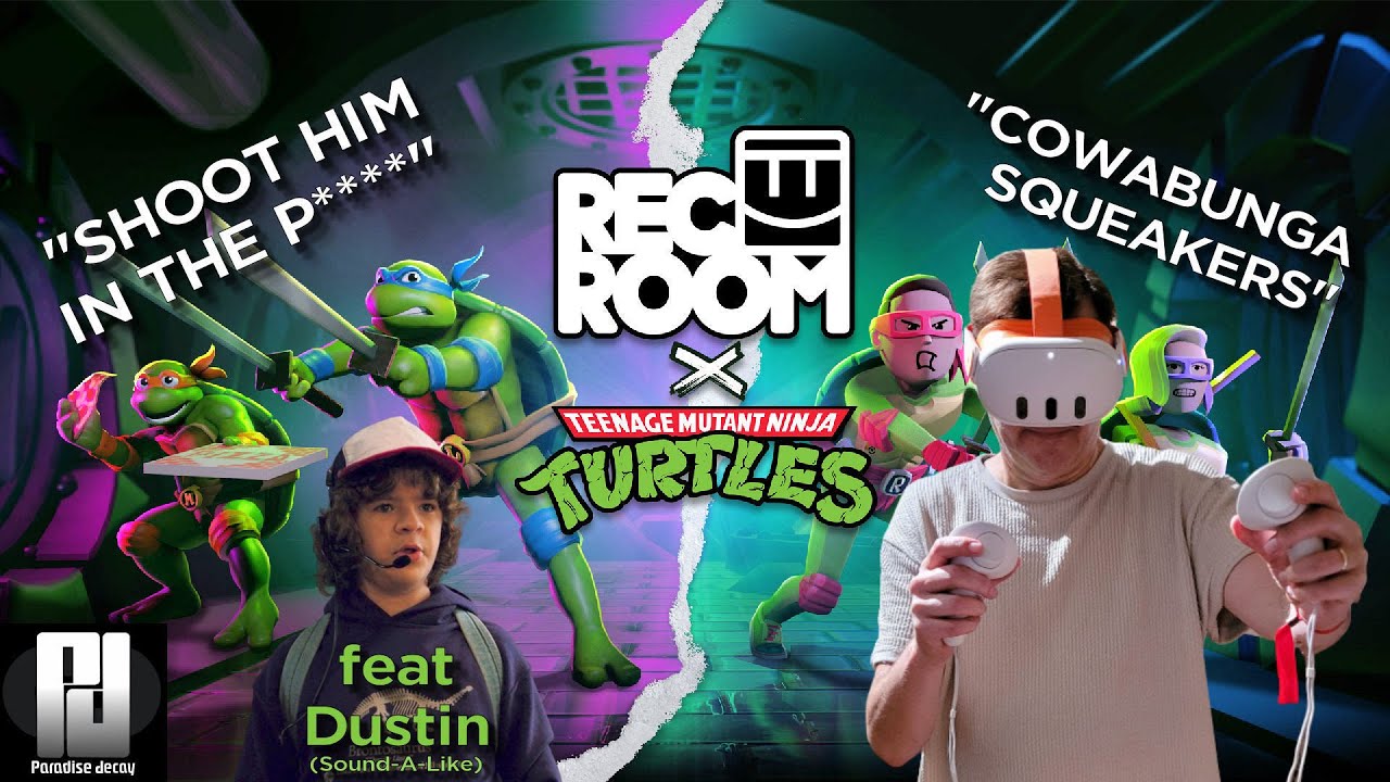 Teenage Mutant Ninja Turtle EXPERIENCE in REC ROOM on Quest 3 ...