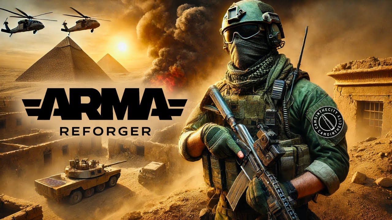 Battle for Egypt! Desert Warfare in ARMA Reforger 🔥 - YouTube