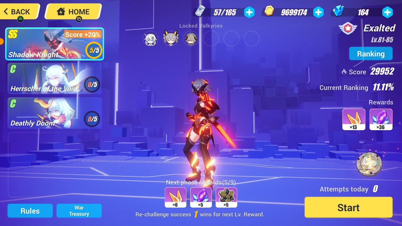 Honkai Impact 3rd: Memorial Arena Shadow Knight - YouTube