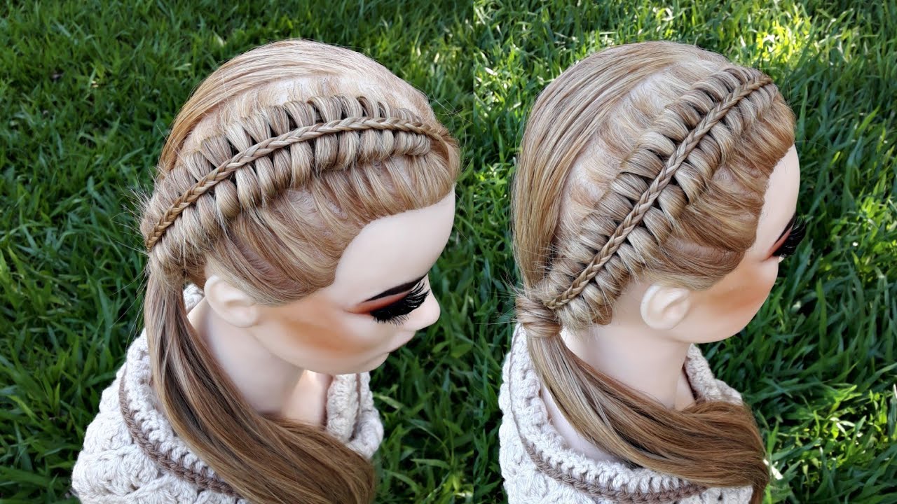 Trenza Infinita | Trenzas fáciles | La reina de las trenzas - YouTube