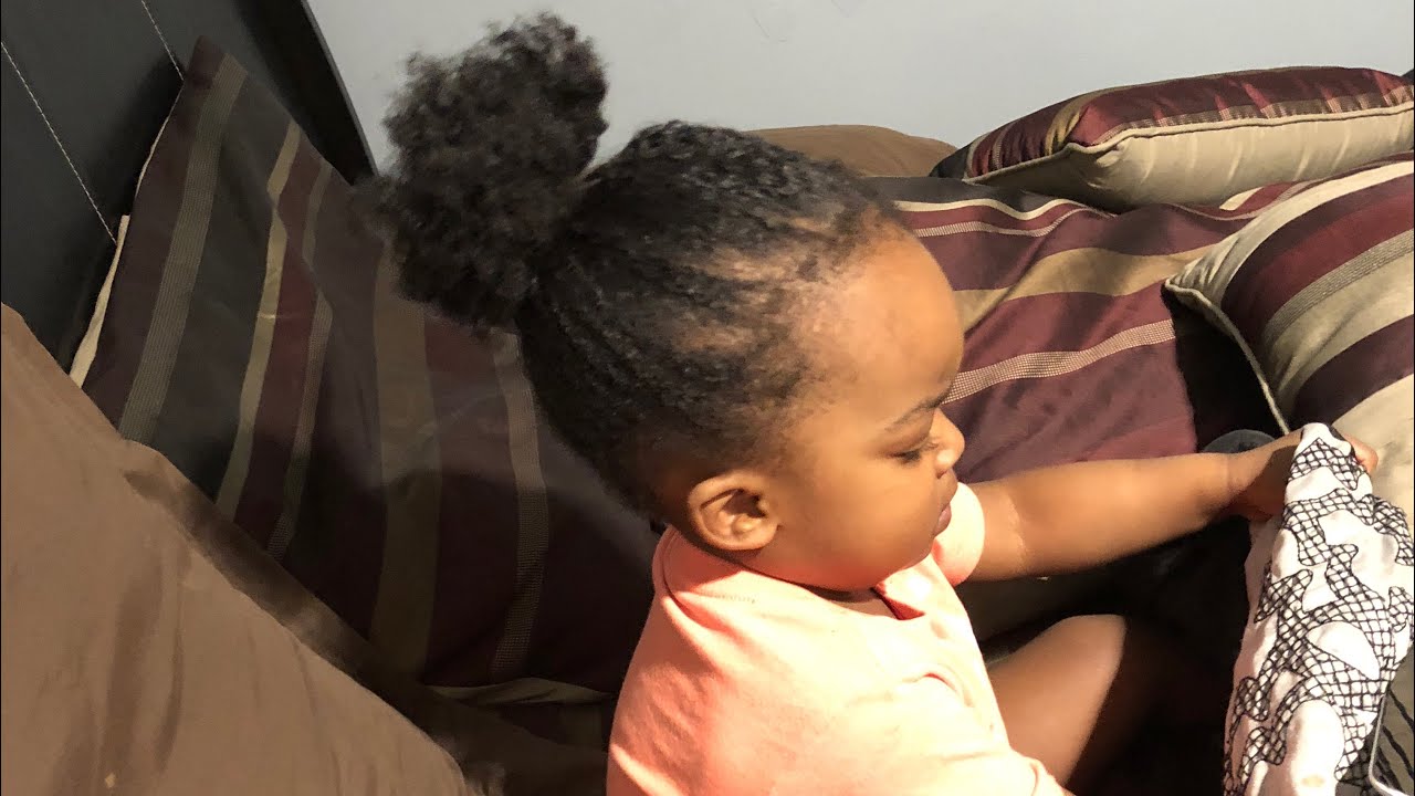 Hair routine w/ Woo Wop - YouTube