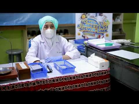 UJI COBA LKS NASIONAL XXX BIDANG FARMASI KONTINGEN KALIMANTAN SELATAN