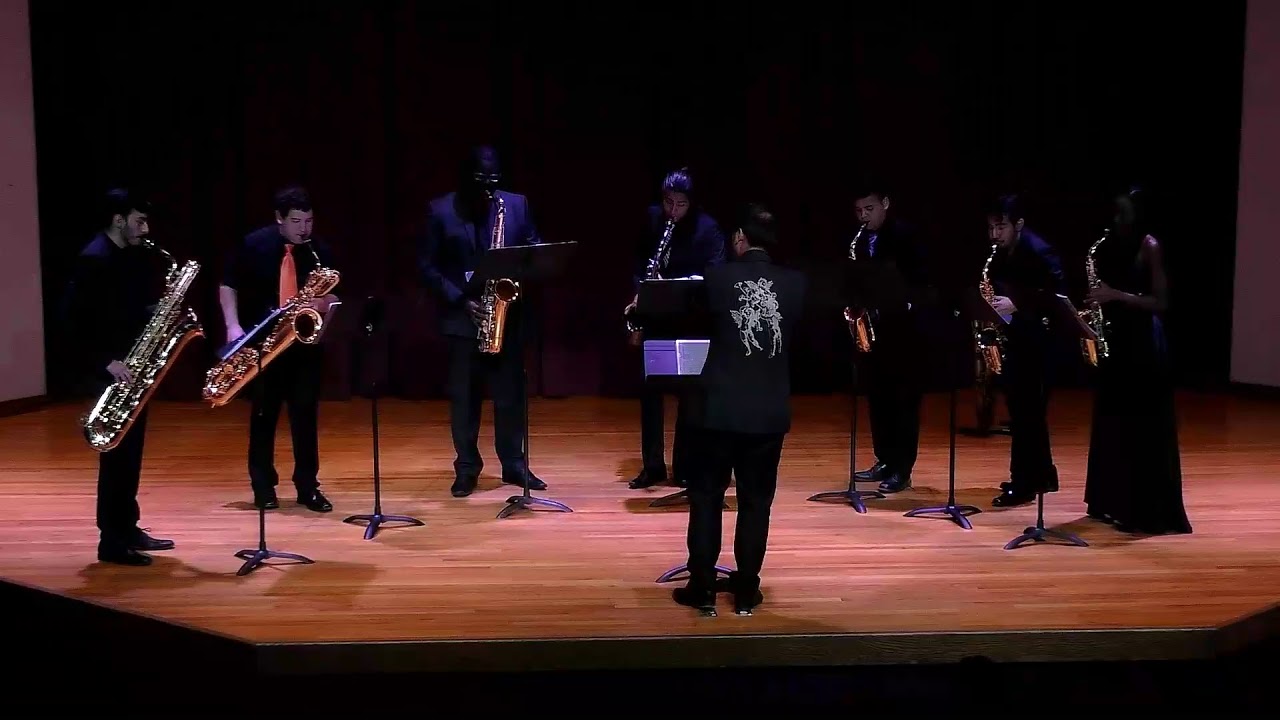 SWAU Saxophone Ensemble Concert - YouTube