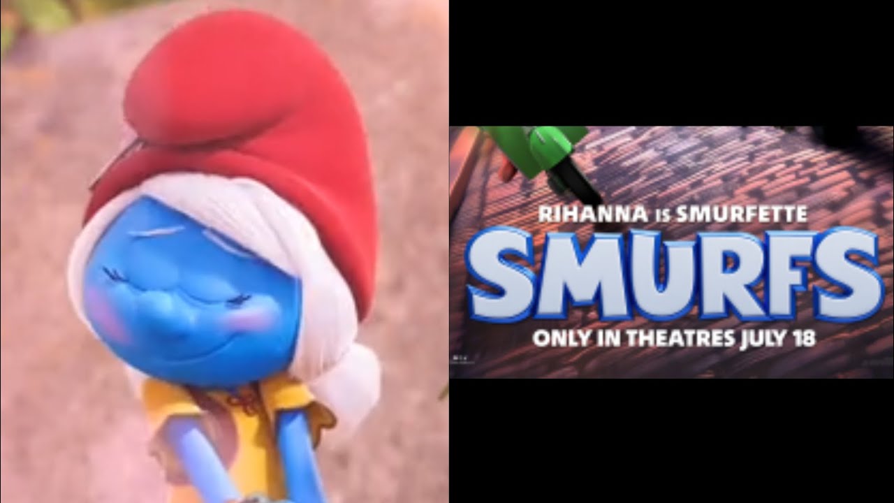 smurfwillow's reaction to the new Smurfs movie 2nd trailer - YouTube