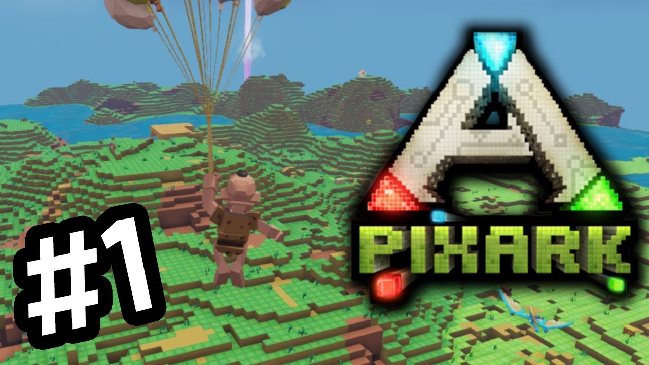 BUILDING OUR FIRST HOUSE! | Tankee's PixARK - Episode 1 - YouTube