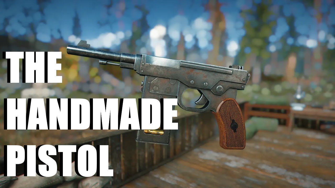 Fallout 4 Mod Review - The Handmade Pistol (Metro Lolife) - YouTube