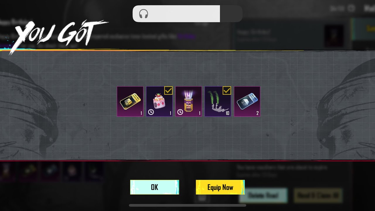 MY BIRTHDAY GIFT FROM BGMI - YouTube