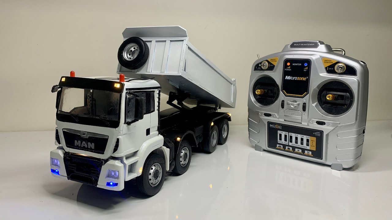 Building a Complete RC Man TGS 8x4 Truck from Scratch | ND - Crafty ...