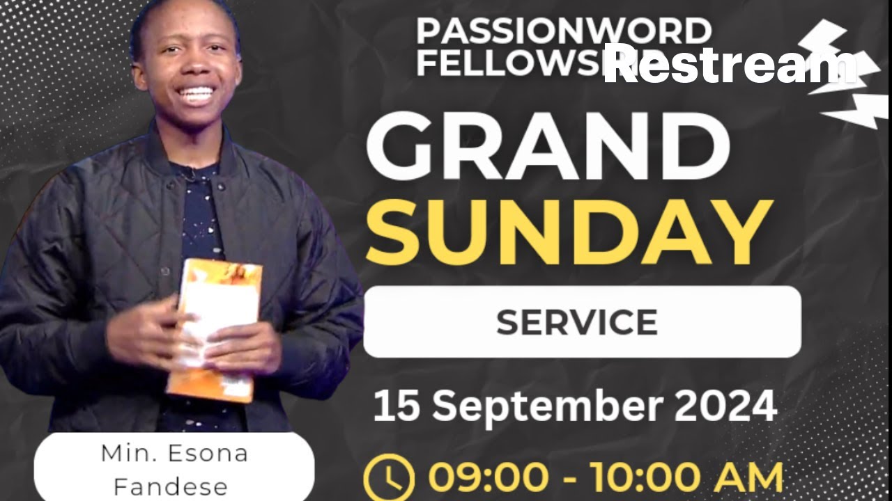 Increased In Grace | Grand Sunday Service | Ps. Esona Fandese - YouTube
