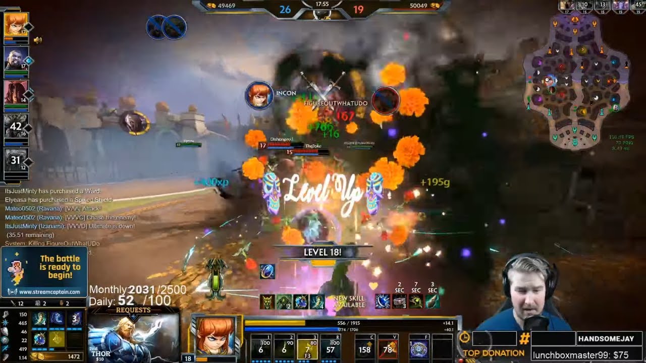 Smite: INCON 100% FULL TRY HARD SCYLLA RANKED! ALMOST 50K DAMAGE ...