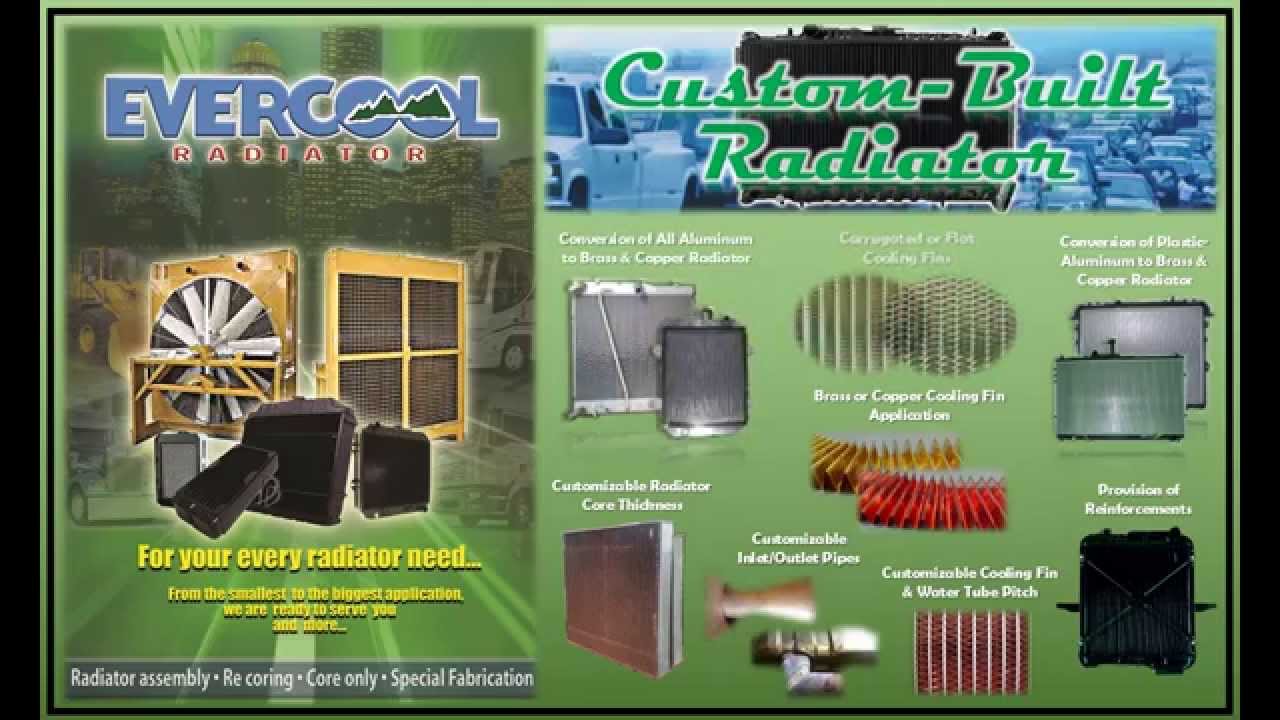 Evercool Radiator Customization Capabilities - YouTube