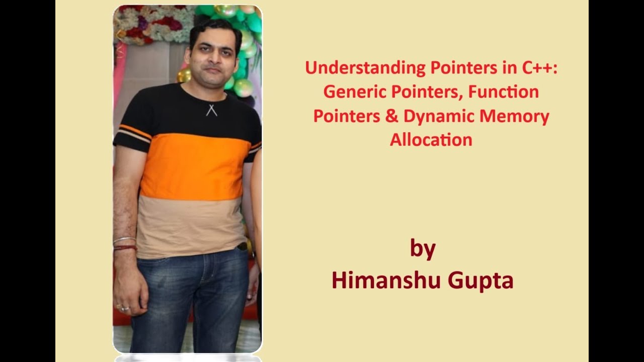 Understanding Pointers In C Generic Pointers Function Pointers 8628