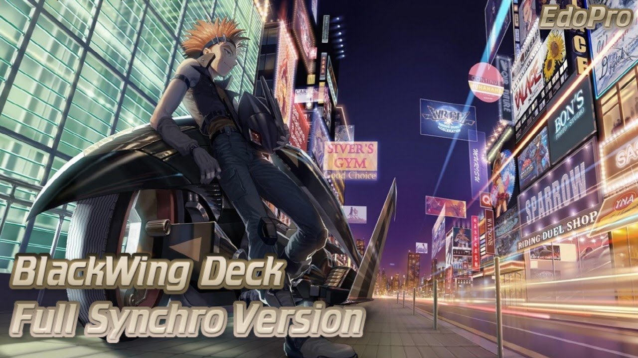 [Edo Pro] BlackWing Deck Full Synchro Version - YouTube