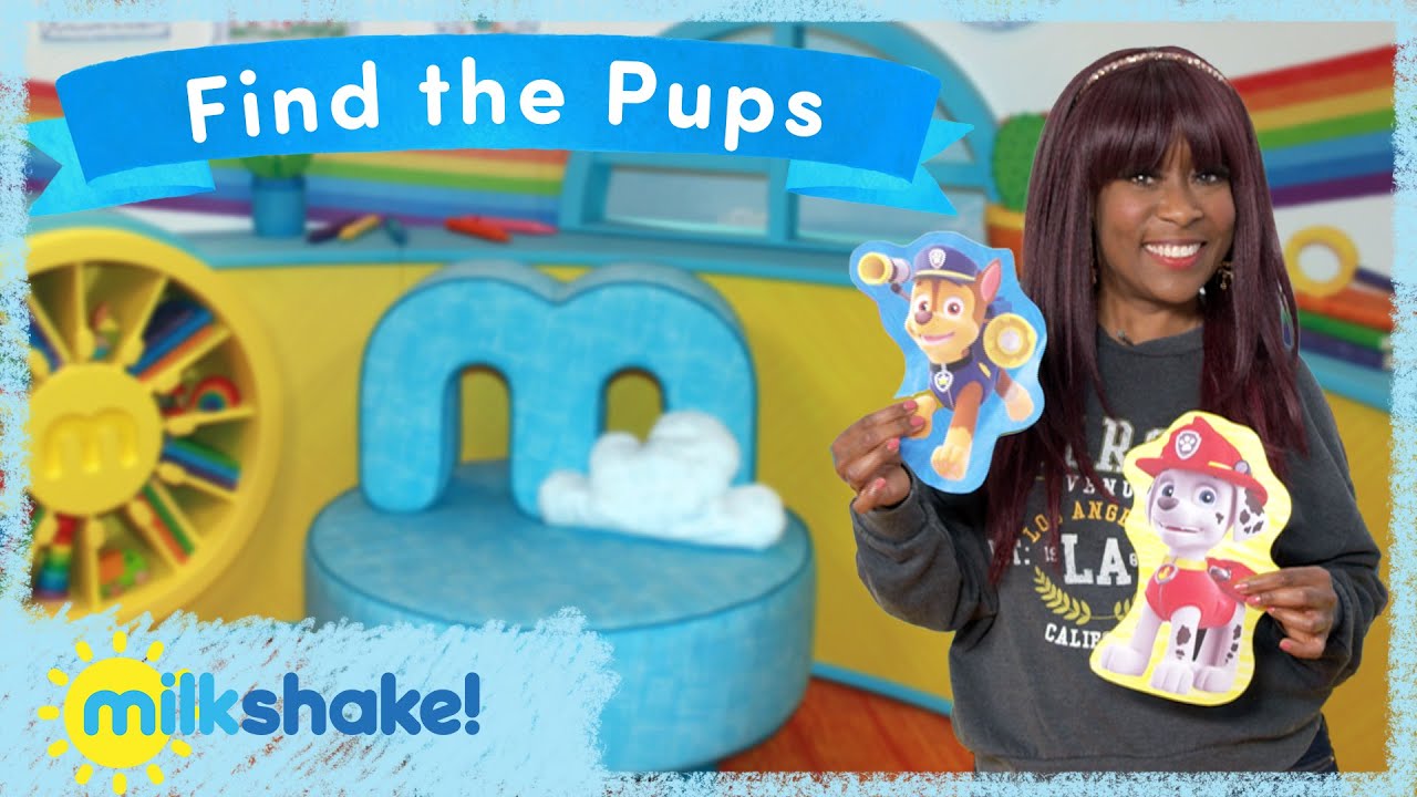 Milkshake! Studio Games | Find the PAW Patrol Pups | Kemi - YouTube