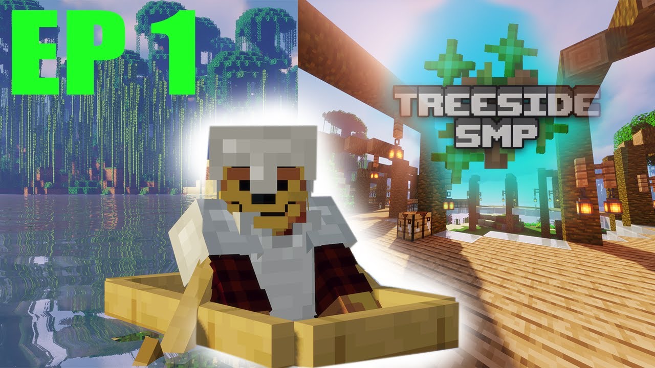 a new server... | Tree Side smp (ep one) - YouTube