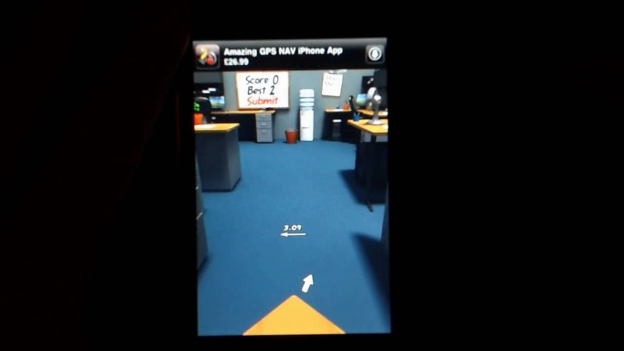 Paper Toss (iPhone) - YouTube