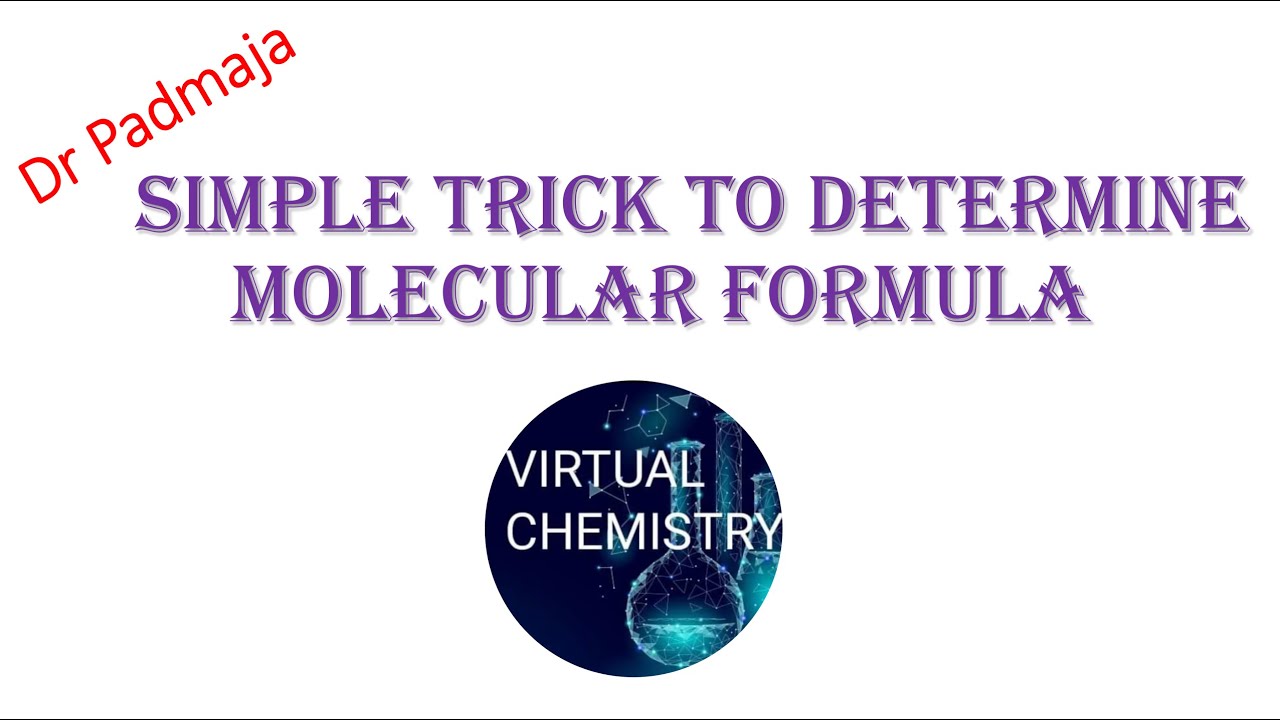 Easy Trick To Determine Molecular Formula How To Solve Problems On Molecular Formula YouTube easy-trick-to-determine-molecular-formula-how-to-solve-problems-on-molecular-formula-youtube