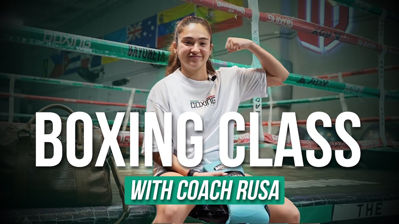 Boxing Class with Coach Rusa – Improve Your Skills! - YouTube