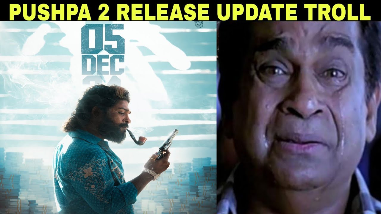 pushpa 2 release update troll / release update / allu arjun / rashmika ...