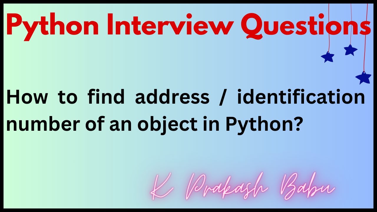 Question4 | PythonInterviewQuestions - YouTube Question4 | PythonInterviewQuestions - YouTube