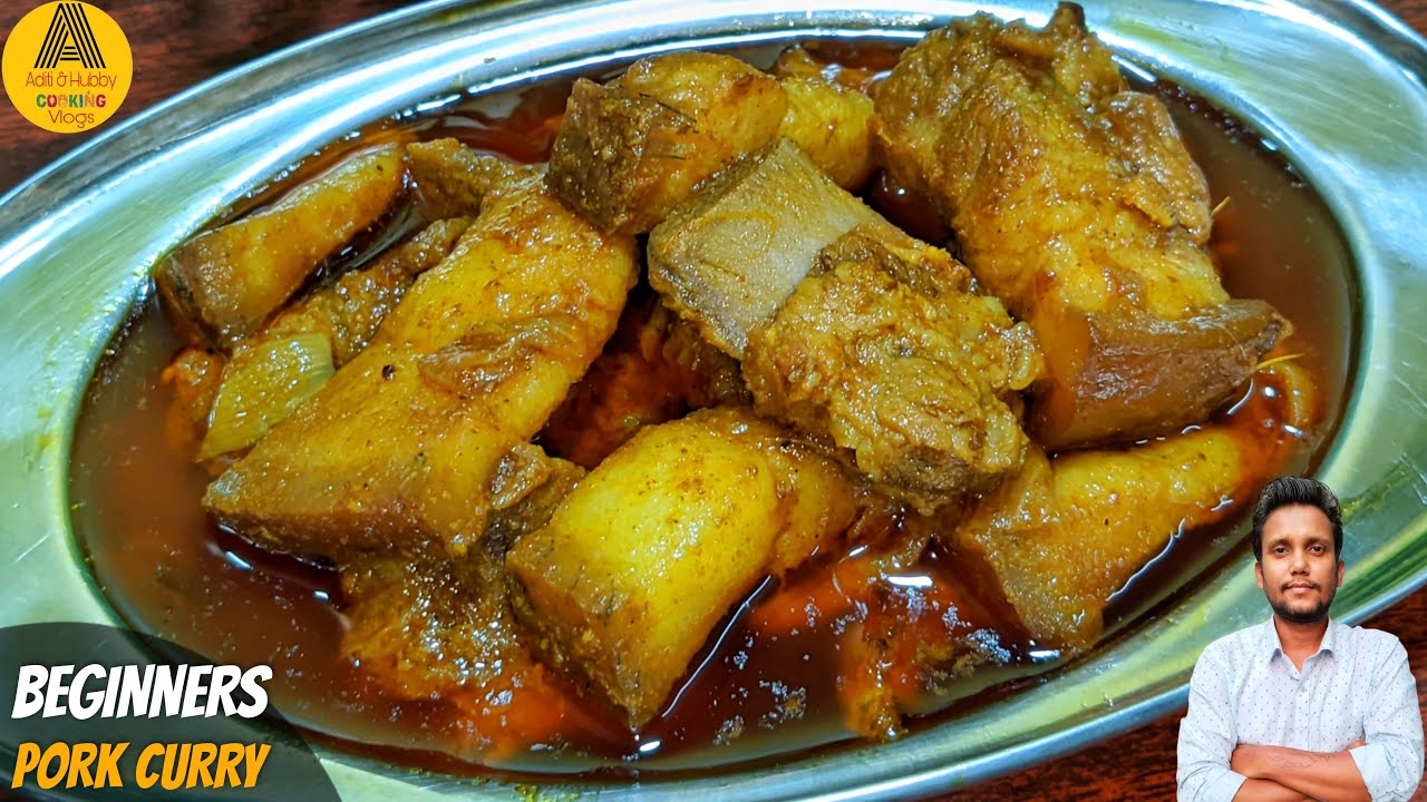 Delicious Pork Curry For Beginners | Spicy Masala Pork Curry Recipe ...