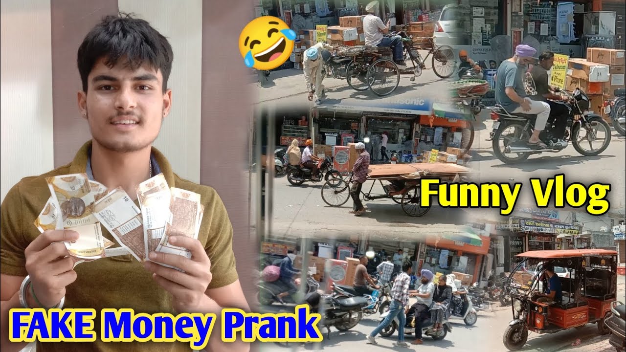 Fake Money Prank 😂 on Road | Very Funny Moments 😜 ️ | Public Reaction 😱 ...
