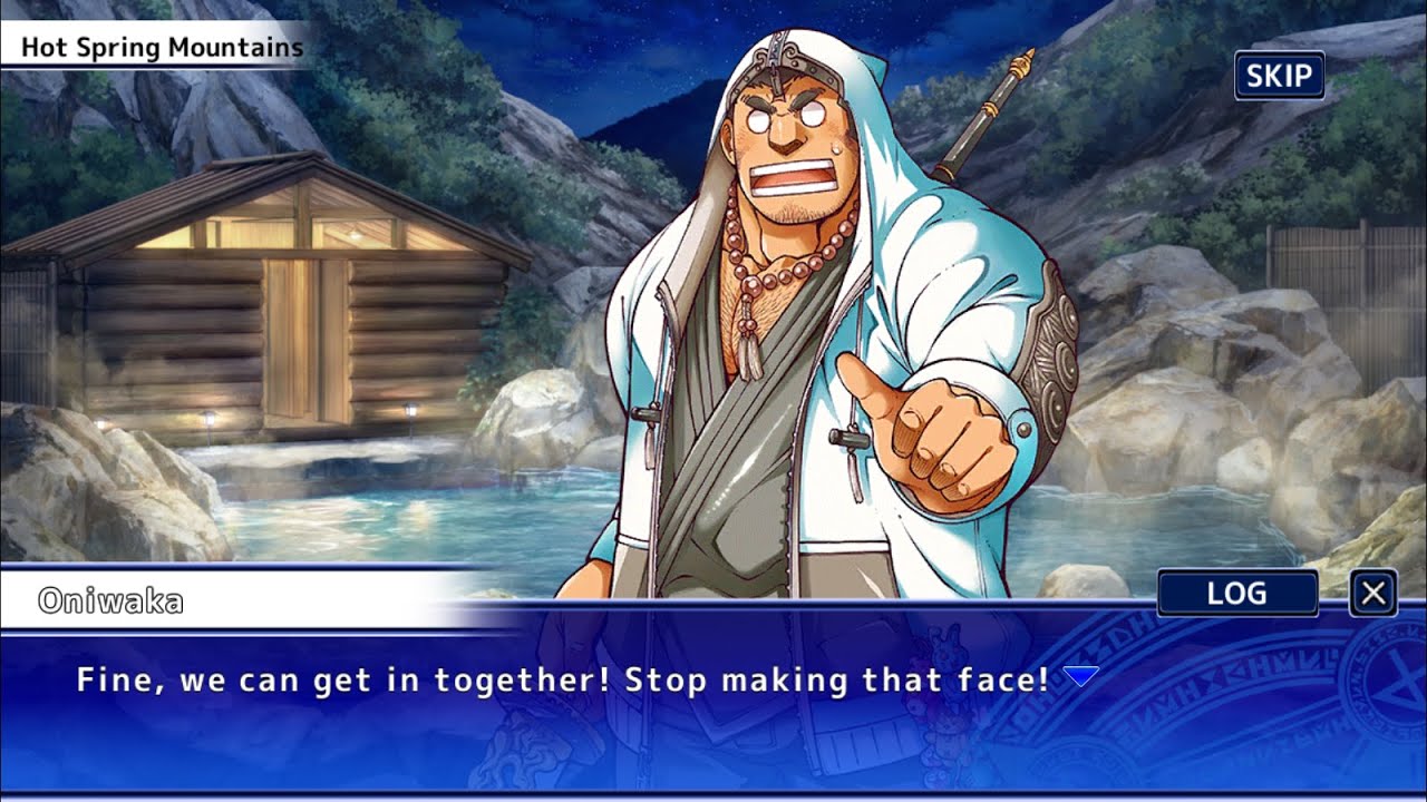 At Mt. Kurama's Hot Spring with Oniwaka - Tokyo Afterschool Summoners ...
