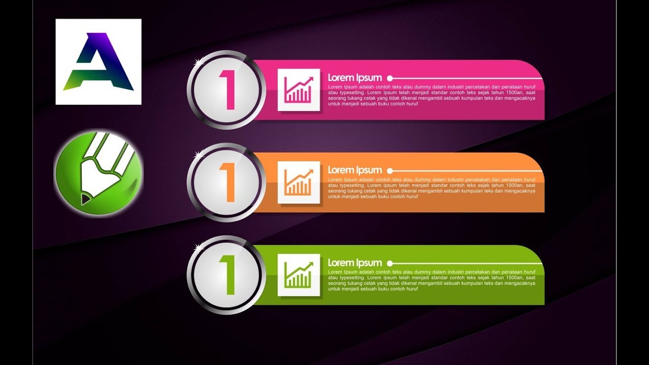Tutorial Coreldraw | Infographic Design Tutorial - YouTube