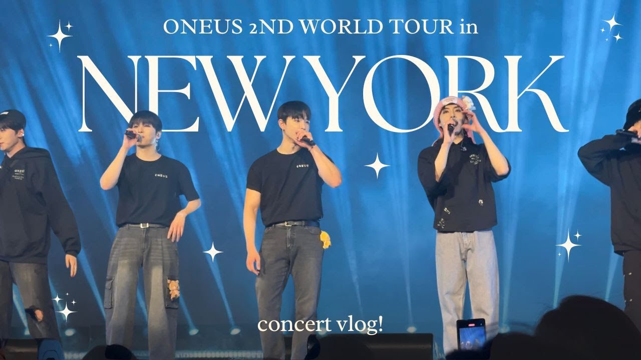 oneus 'la dolce vita' tour in new york! ♡ concert vlog - YouTube