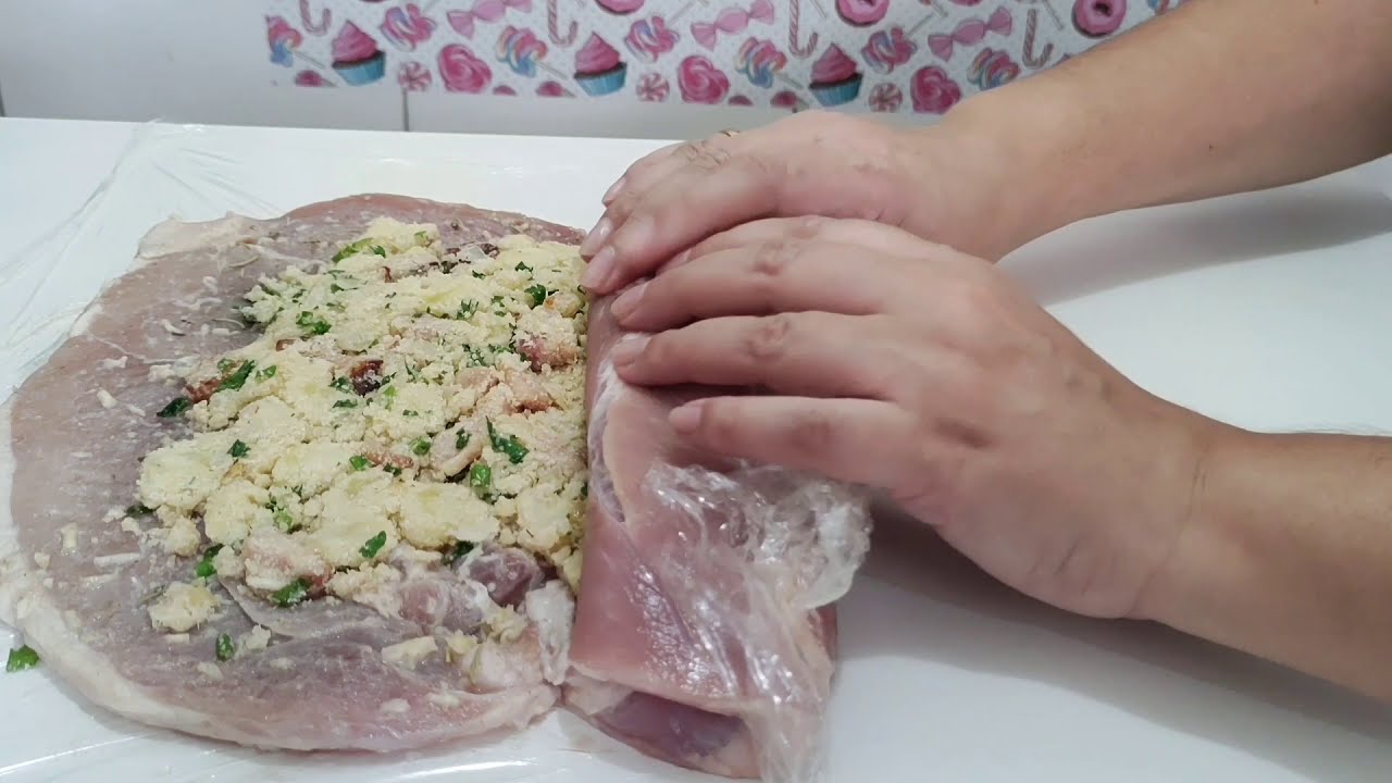 PERNIL RECHEADO/RECEITA FÁCIL PARA O NATAL - YouTube