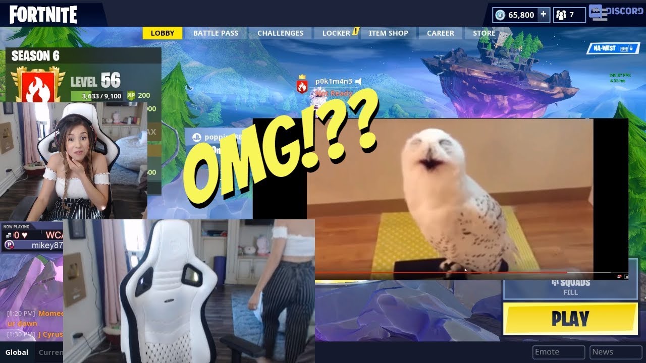 Pokimane reacts to FUNNY MEME VIDEOS - YouTube