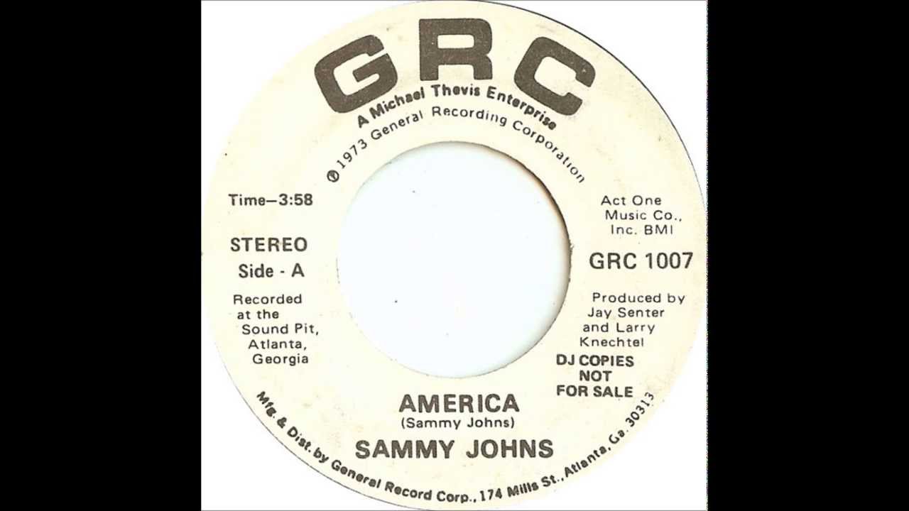 Sammy Johns - America (1973) - YouTube