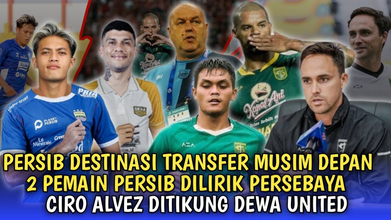 BERITA PERSIB TERBARU HARI INI|PERSIB DESTINASI TRANSFER,DAVID DAN ...
