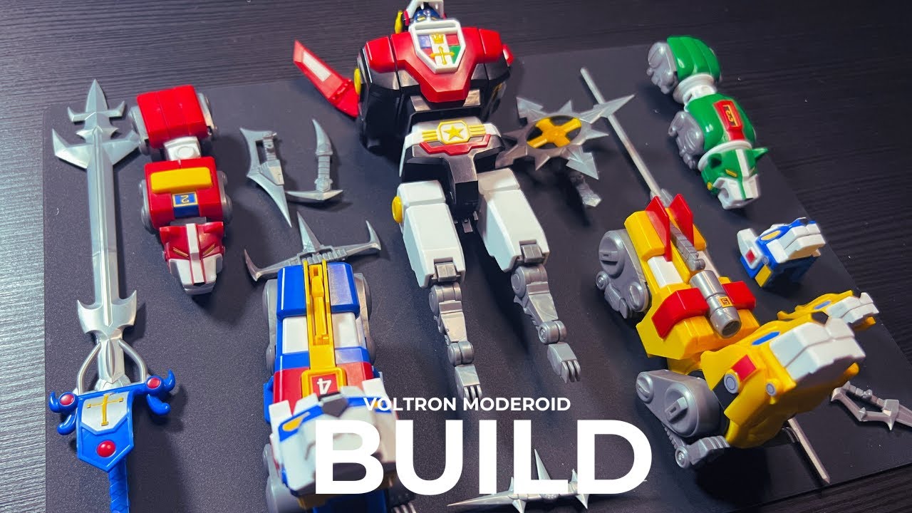 Voltron Moderoid Build | Is it better than Gunpla? - YouTube